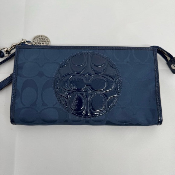 Coach | Bags | Coach Credit Cards Money Change Checkbook Wristlet ...